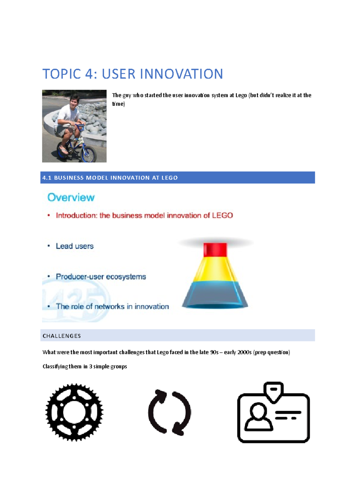 Topic 4: user innovation - TOPIC 4: USER INNOVATION The guy who started ...