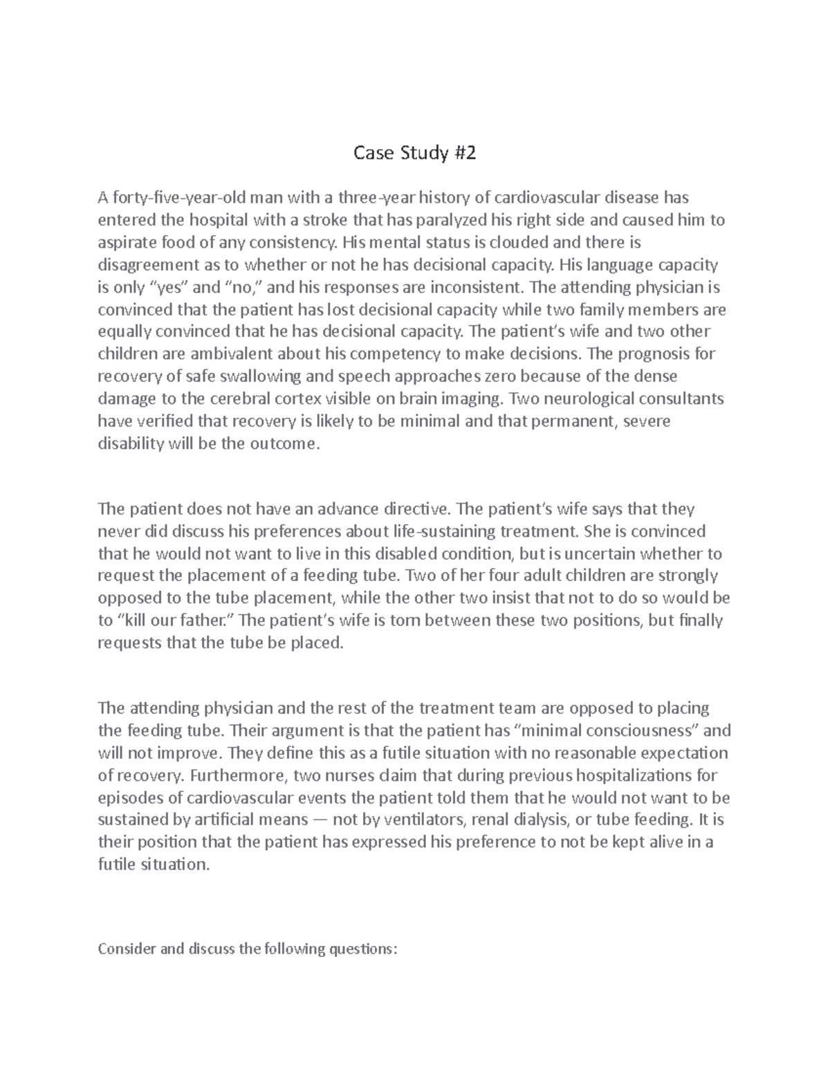 723 Case Study 2 - SOAP notes - NURS 6512 - Walden - Studocu