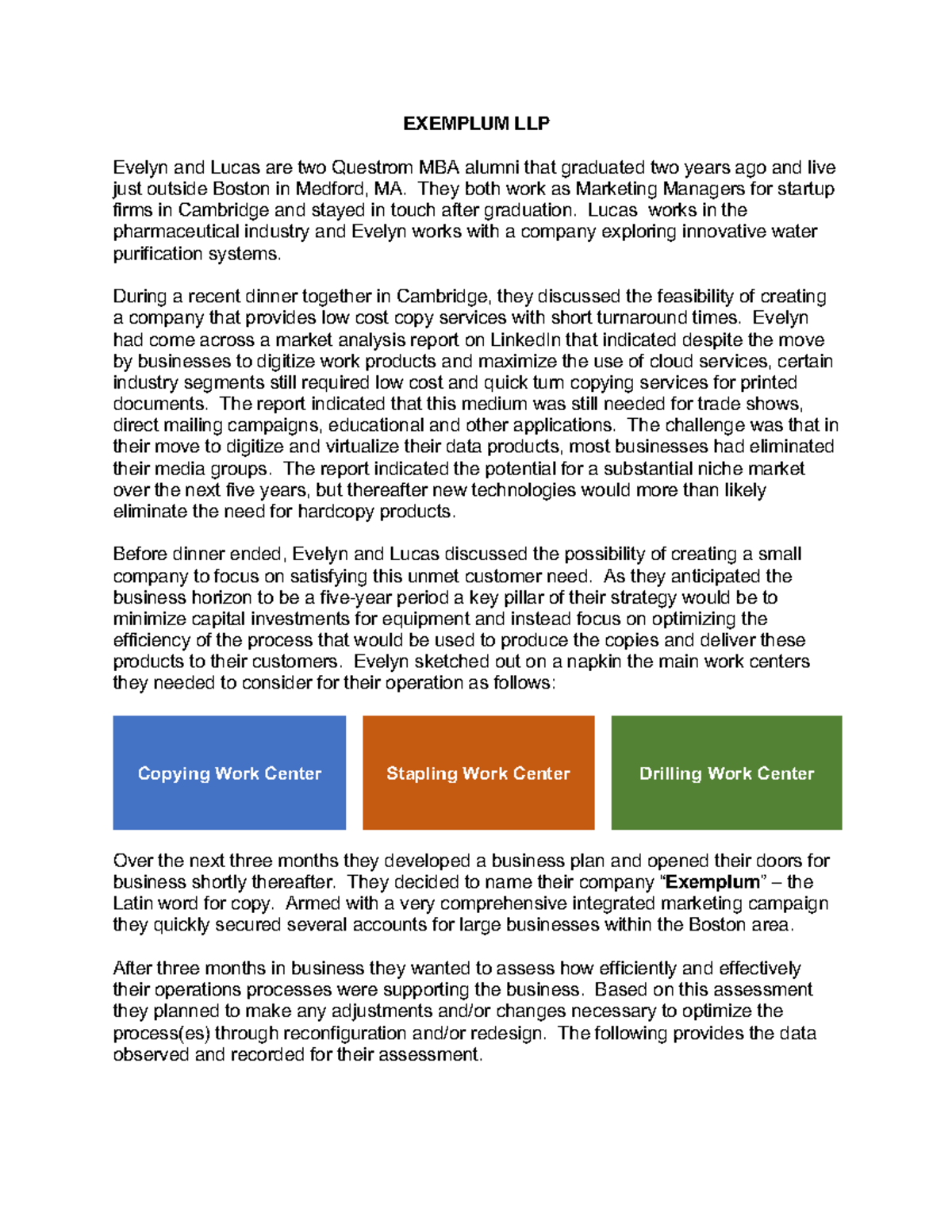 Exemplum Case Note 2021 R1 - EXEMPLUM LLP Evelyn and Lucas are two ...