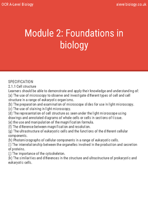 Bio-molecules - practice questions for biological molecules aqa a level ...