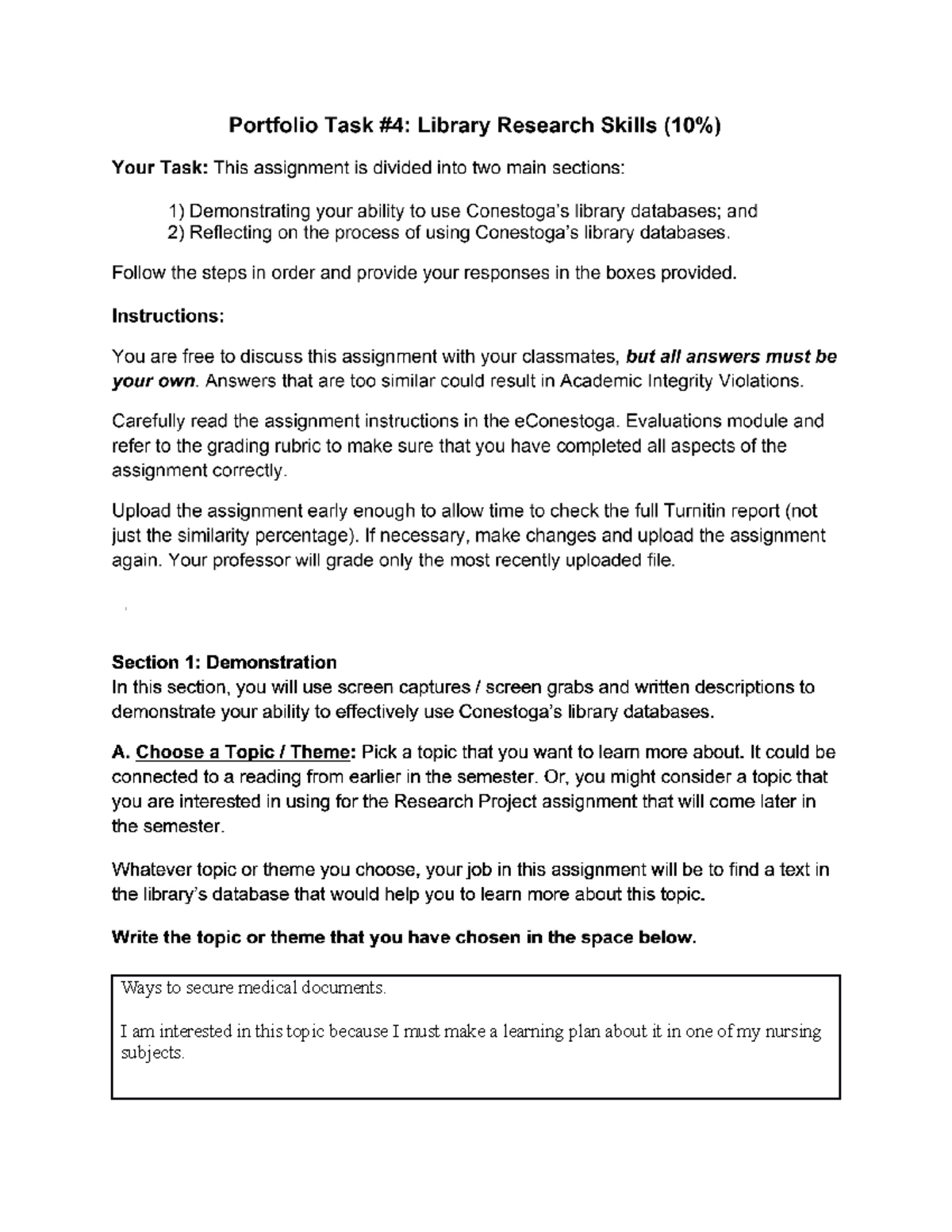 Template - Week 7 - Portfolio Task 4 - Library Research Skills - W22 ...