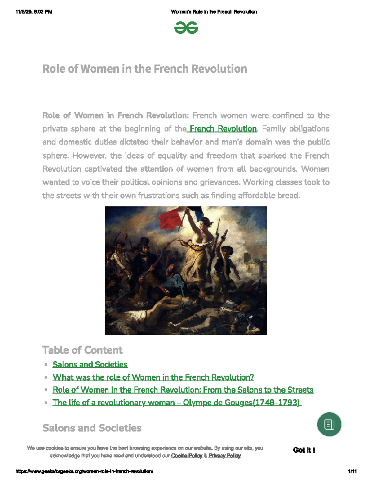 Women fr rev1 - BA (Hons.) History - Studocu