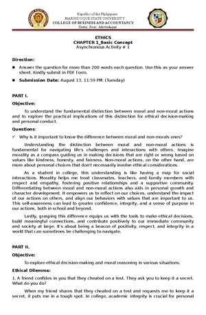 Chapter 2- Introduction to Data Analysis - CHAPTER 2 – INTRODUCTION TO DATA ANALYSIS John Timmy ...