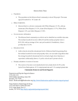 COUN5254 Case Study Treatment Plan 1 - COUN5254 CASE STUDY TREATMENT ...