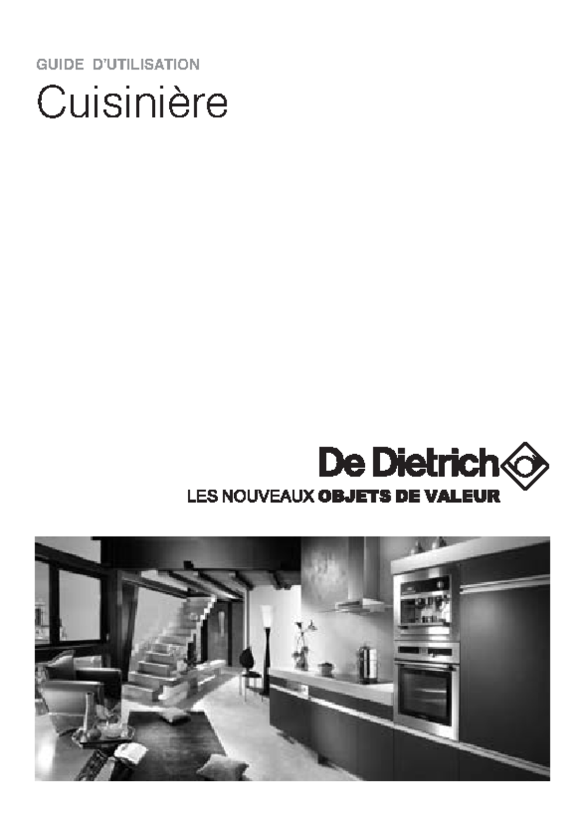 Notice DCM1540W - GUIDE D'UTILISATION Cuisinière Chère Cliente, Cher ...