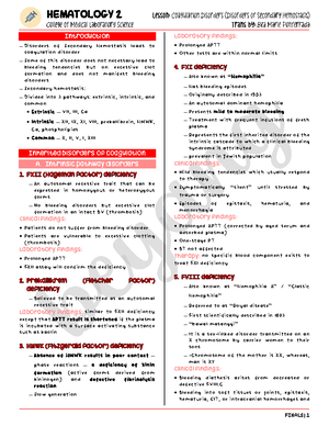 HEMA 2 LAB WEEK 8 PLT Count (indirect) - HEMA312LAB | Manual Platelet ...