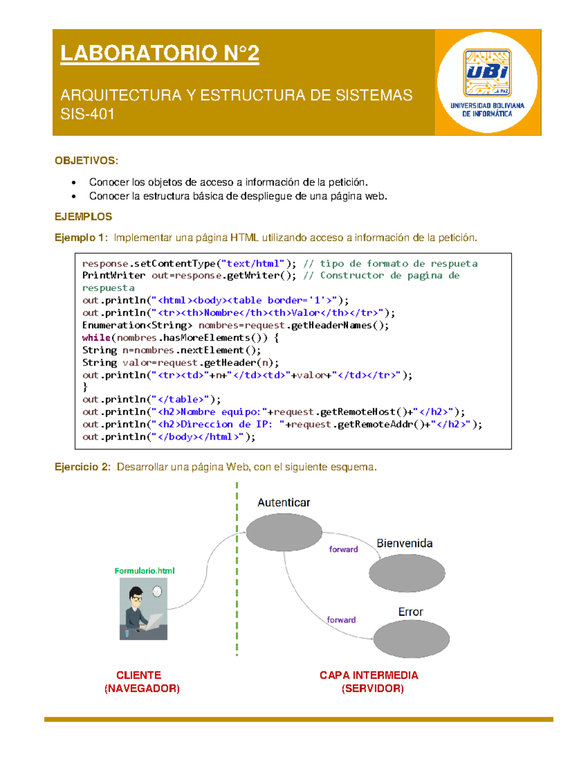 SIS401 LAB 02 - codigo de estructura de un sistema - Desarrollar el ...