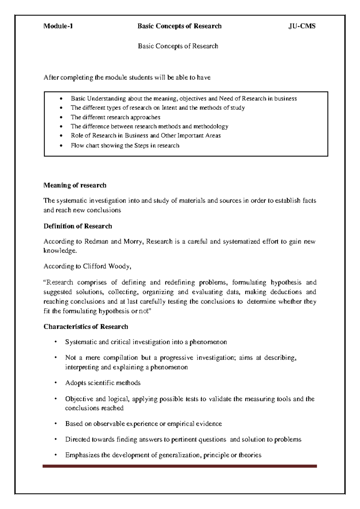 Basic Concepts of Research - Basic Understanding about the meaning ...