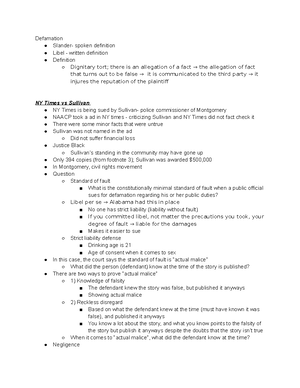 Brandenburg Test - The burden of proof is on the government to prove ...