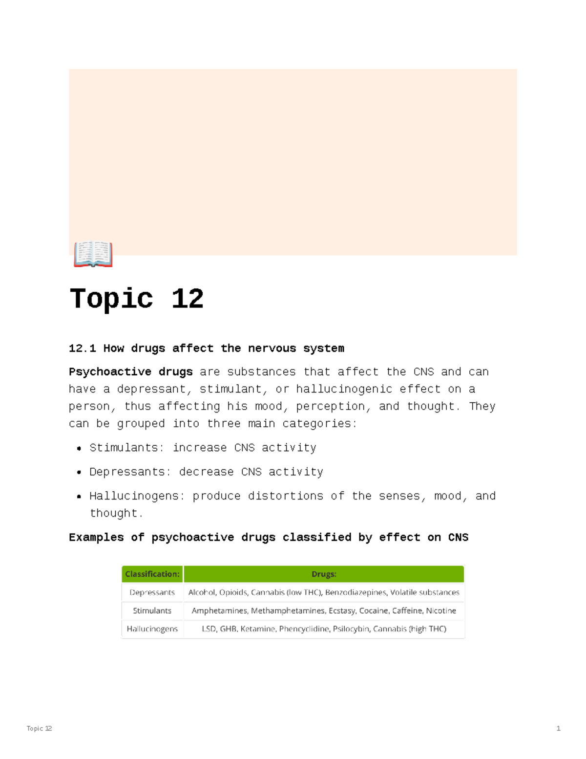 Topic 12 fff4dc8b25b846a2b6d820c05426 ce12 - Topic 12 1 📖 Topic 12 12 ...