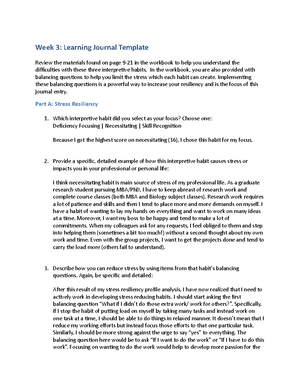 BUEC601 Module 2 Learning Journal - Module 2 Learning Journal Template ...