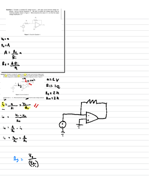 ELEC2320 - UoN - Electrical Circuits - Studocu