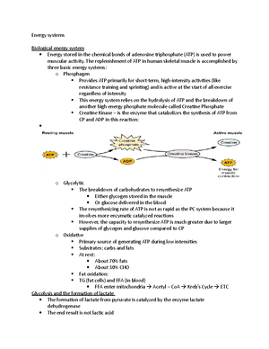 Exercise science ch 1 - ch 1 - Intro to exercise science Exercise ...