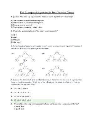IP Exit Exam - Computer Science department Exit exam 2023 question ...