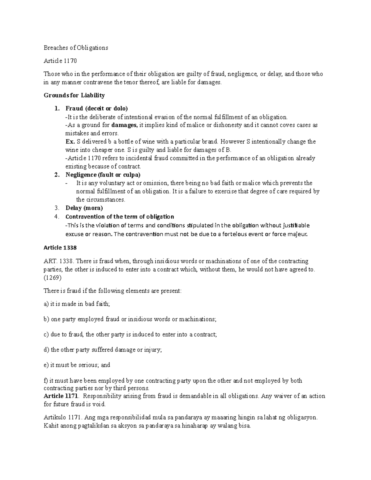 breaches-of-obligations-breaches-of-obligations-article-1170-those