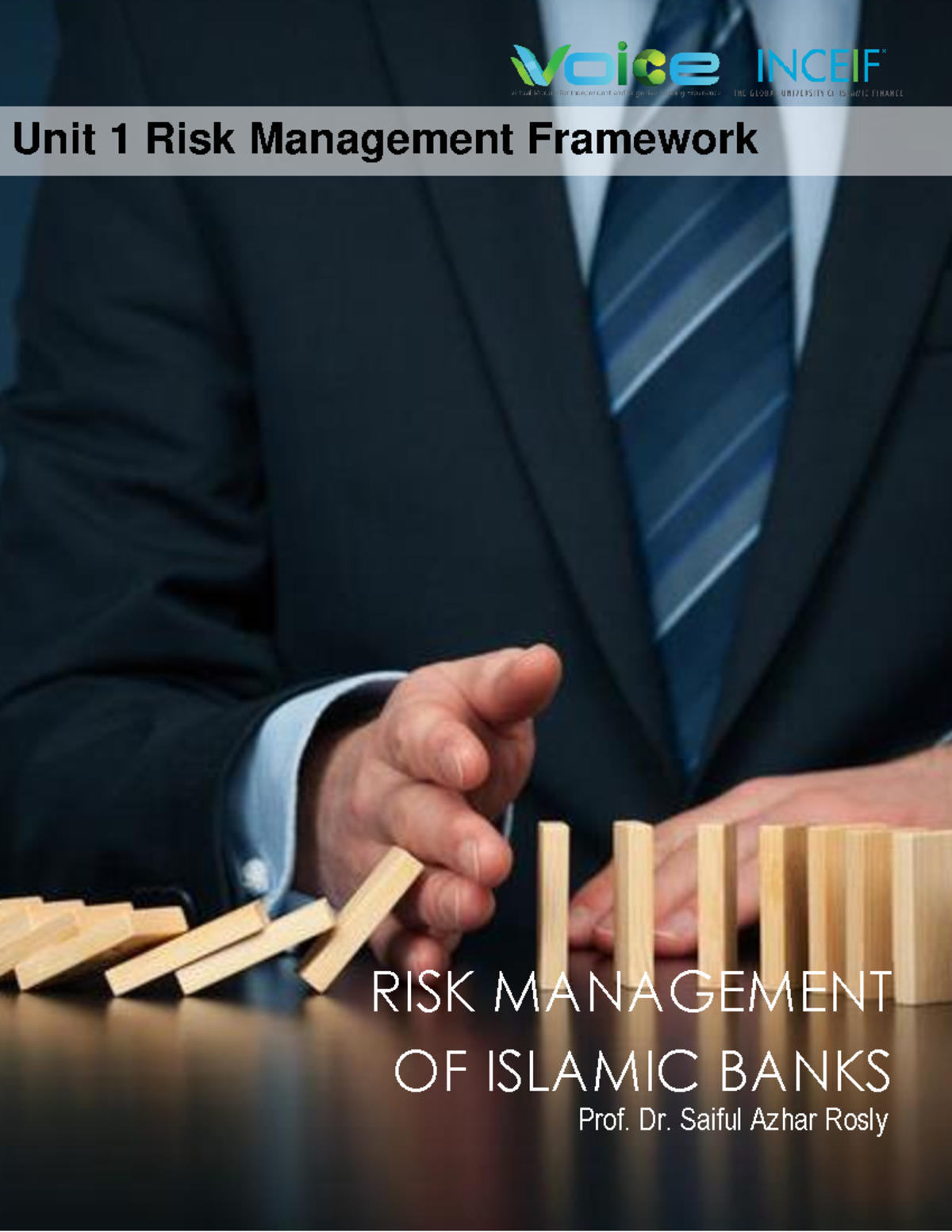 Voice RMIB UNIT1 - Risk management - Unit 1 Risk Management Framework ...