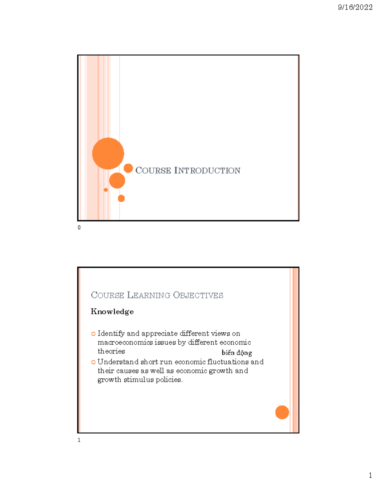 Introduction - Aaaaa - COURSE INTRODUCTION COURSE LEARNING OBJECTIVES ...