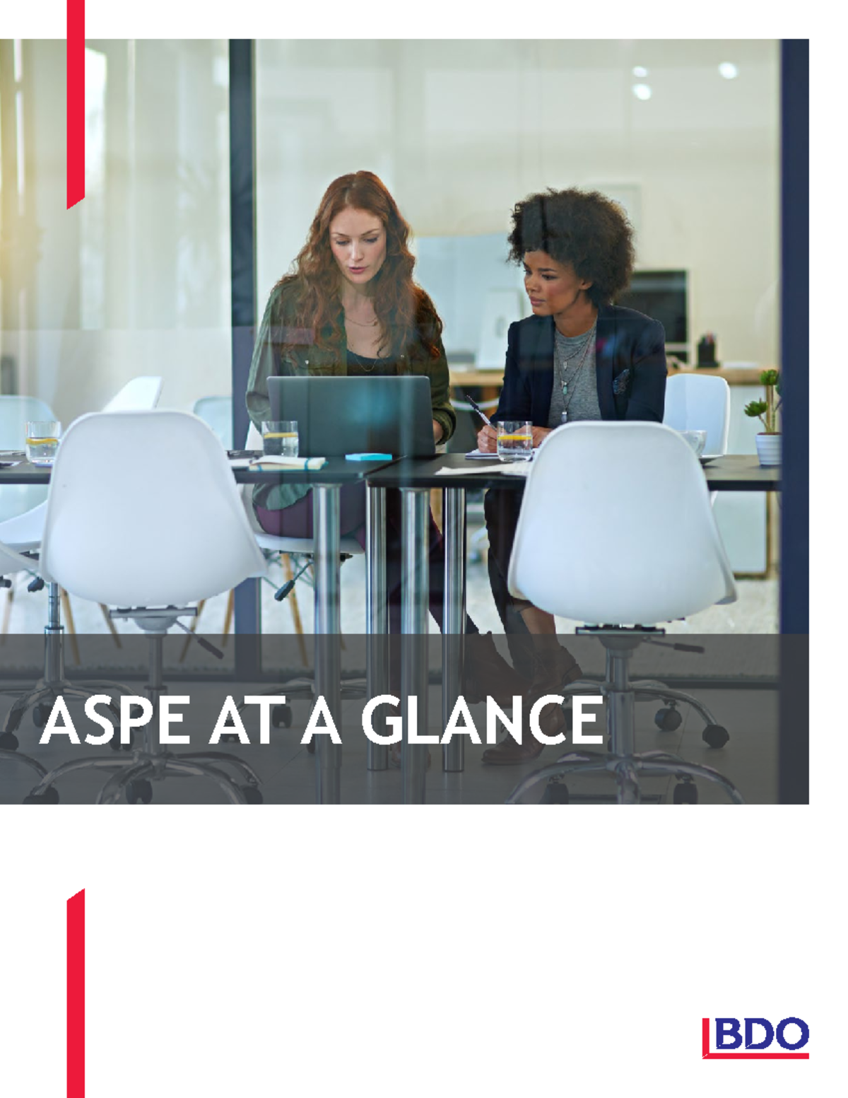 DBO ASPE - ASPE - ASPE AT A GLANCE ASPE AT A GLANCE This publication ...