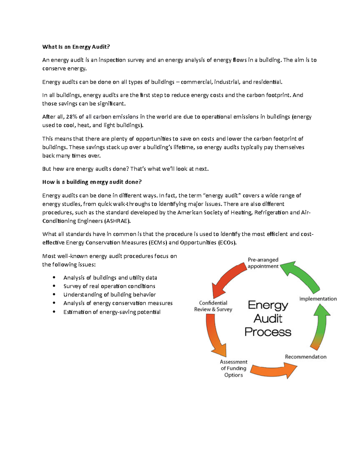 What Is an Energy Audit - The aim is to conserve energy. Energy audits ...