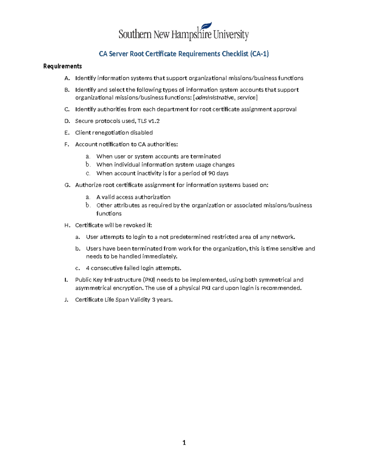 CYB 300 Milestone Two Checklist Geovaney Lazcano - CA Server Root ...