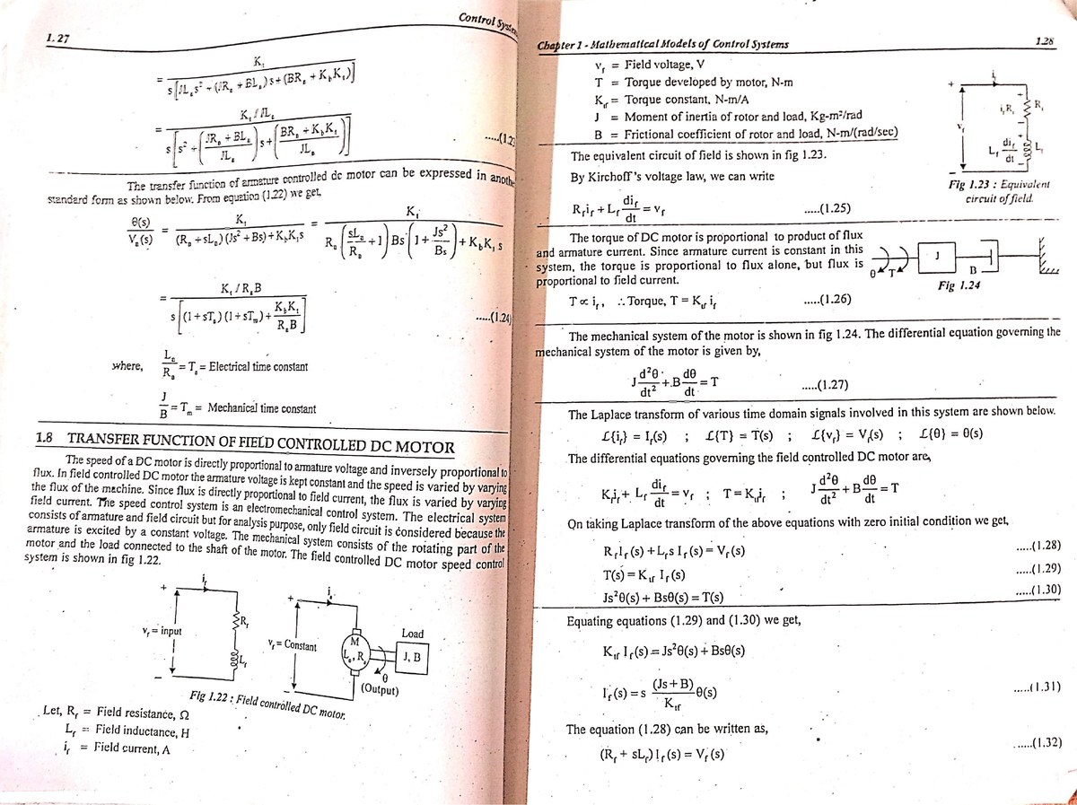 CS Notes 2 - Control system - Studocu