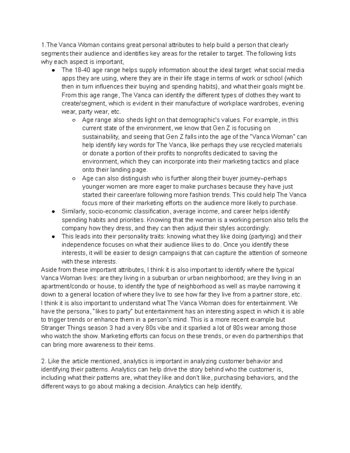 The Vanca - 1 Vanca Woman contains great personal attributes to help ...