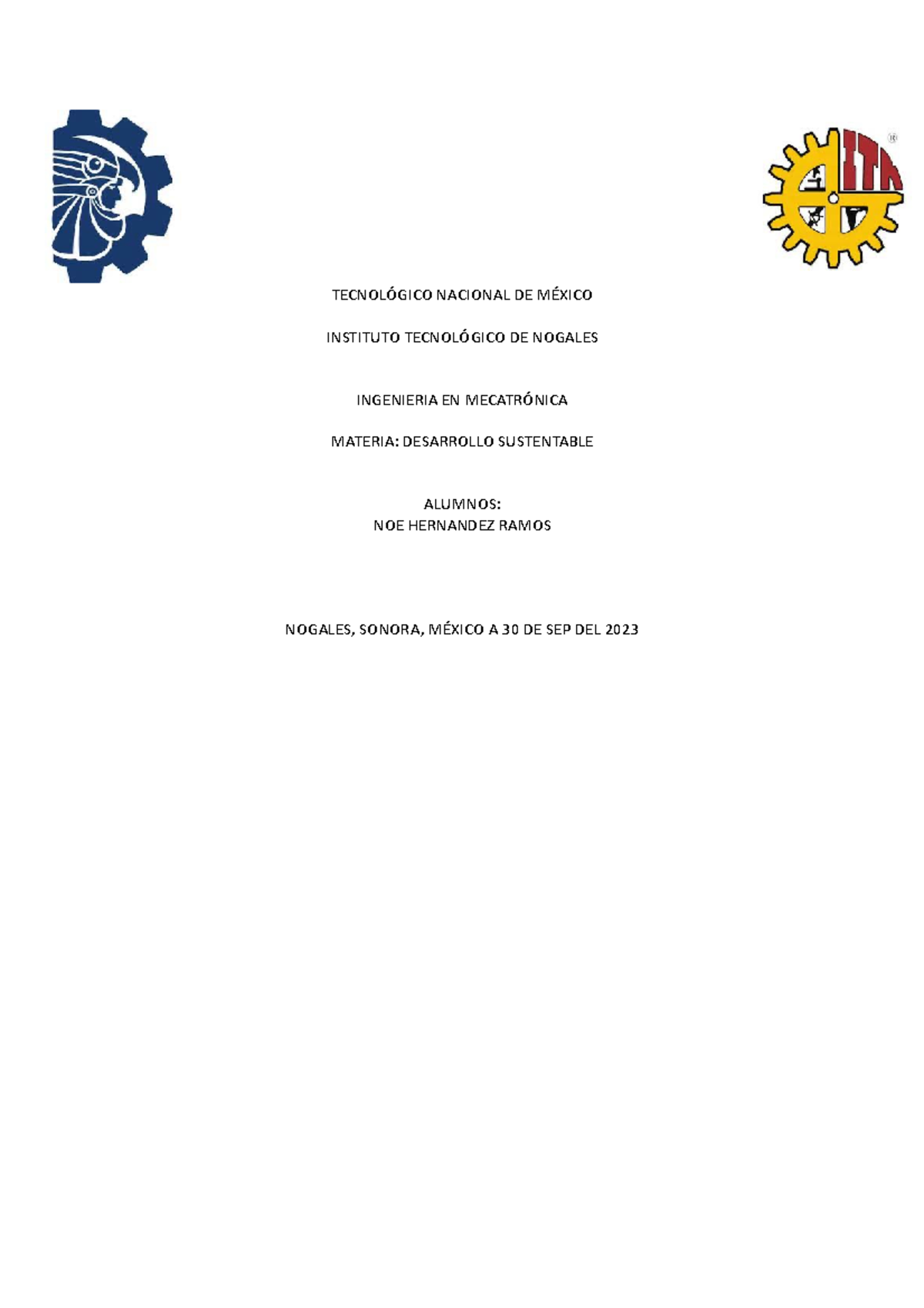 Tarea 4 - TECNOLÓGICO NACIONAL DE MÉXICO INSTITUTO TECNOLÓGICO DE ...
