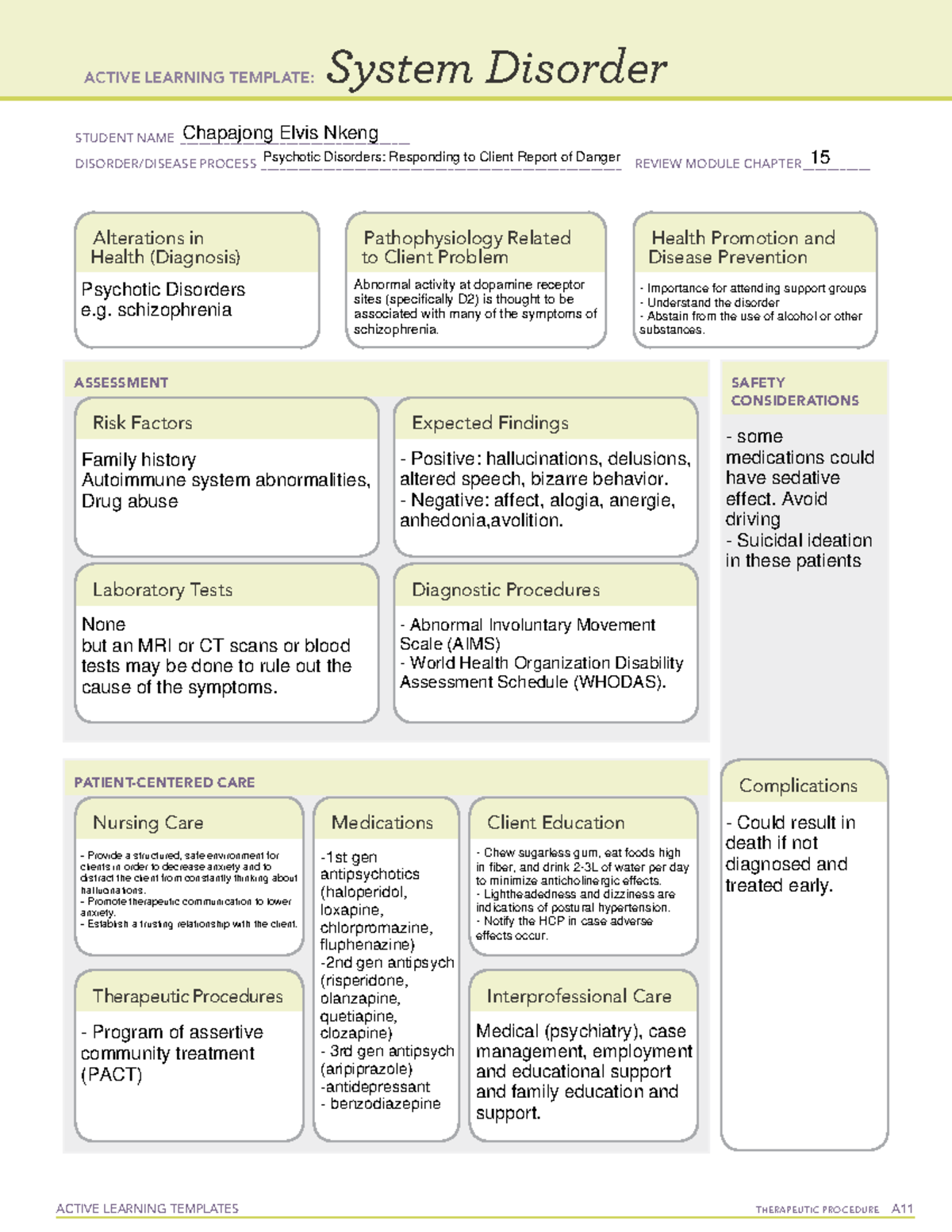 Behavioral Interventions - sys Dis - ACTIVE LEARNING TEMPLATES ...