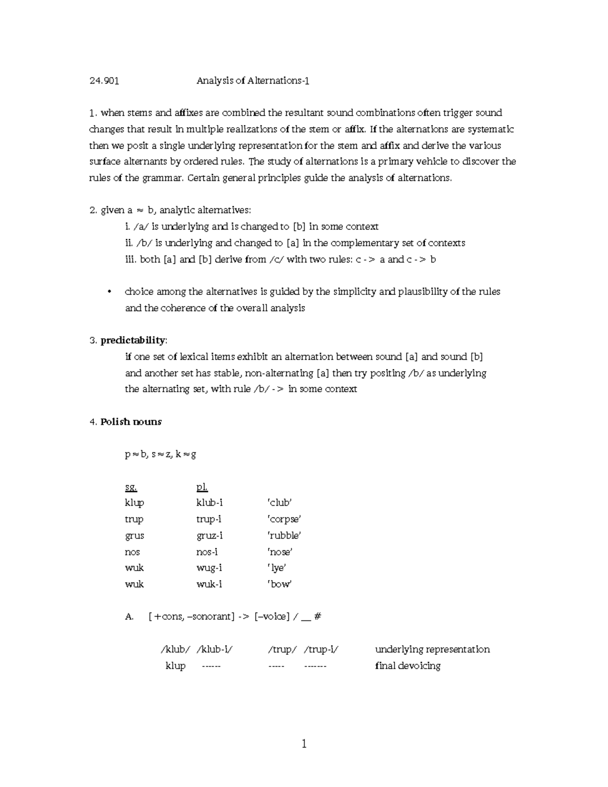 MIT24 901F10 lec05 PH 5 - LITERATURE NOTES - 24 Analysis of ...