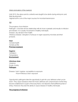 Chapter one - intro into microbes and disease notes - Differentiate ...