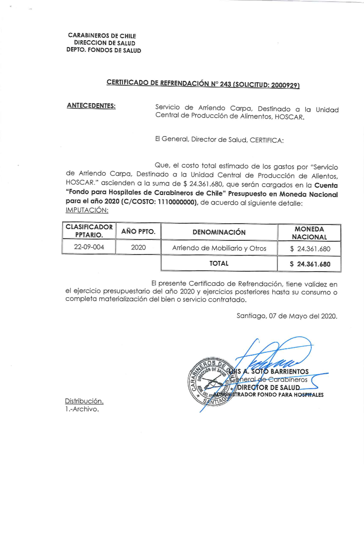 C - certificadoo de refrendacion - Teoría Del Acto Jurídico Y Teoría De ...