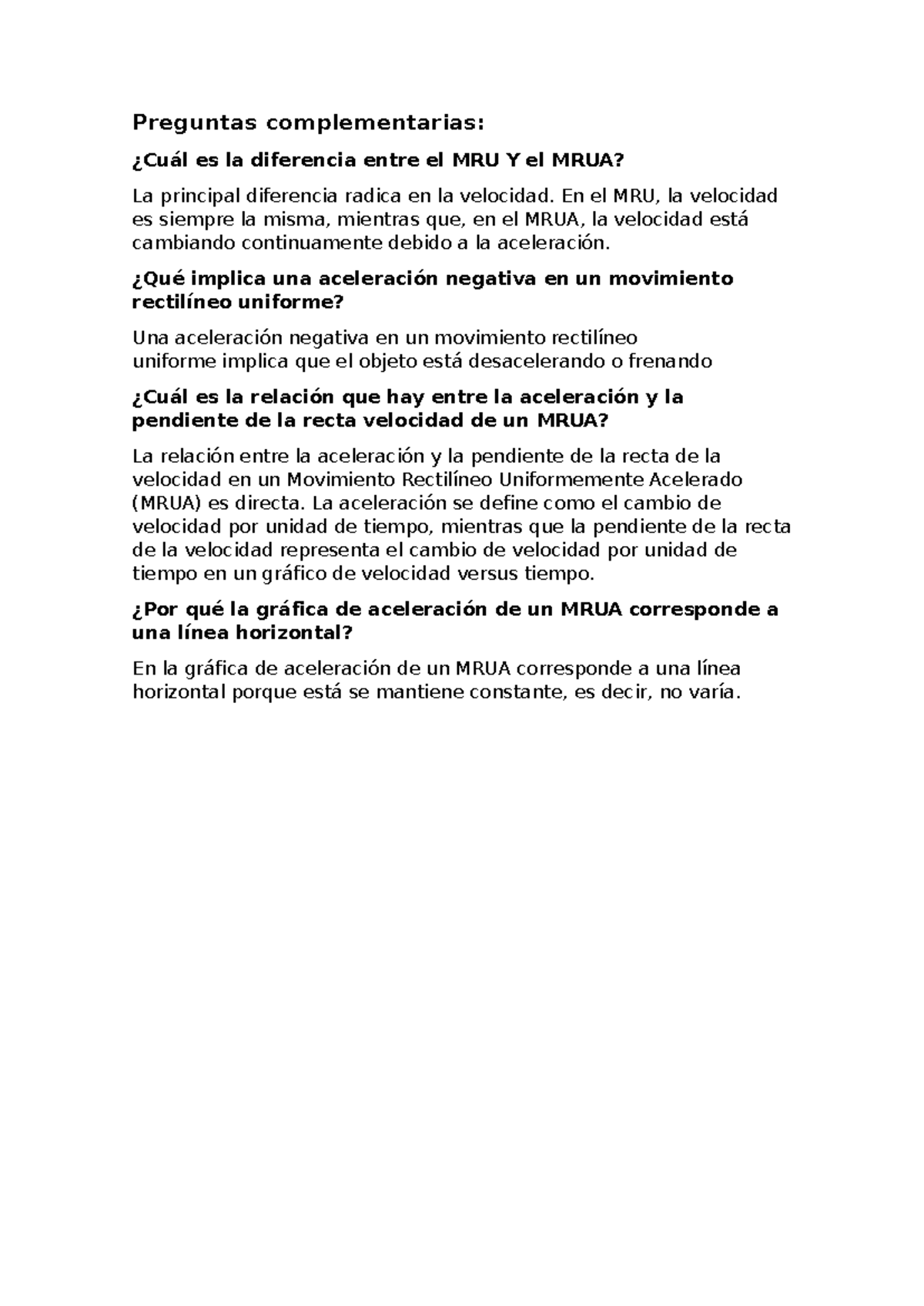 Preguntas complementarias LAB. Calificado 2 - Preguntas complementarias: ¿Cuál es la diferencia ...