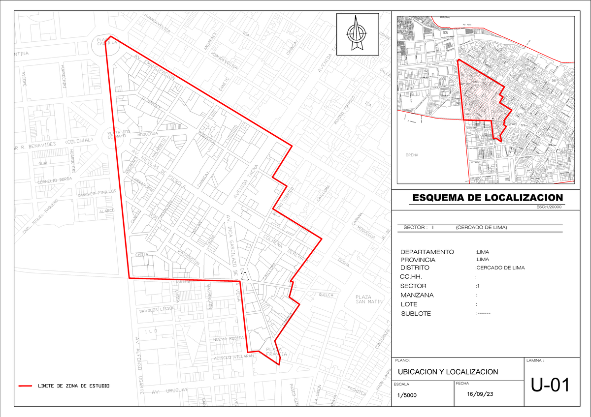 Plano DE Localizacion-Layout 2 - urbanismo - ESQUEMA DE LOCALIZACION ...