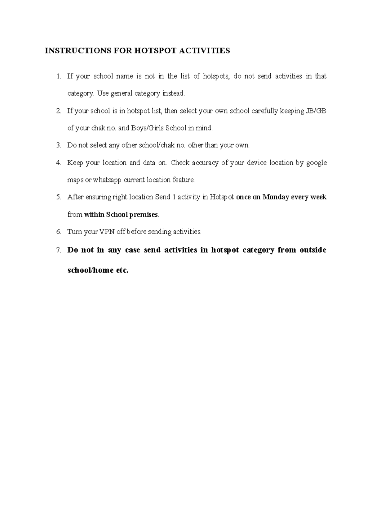 Hotspot Instructions - related to dengue - INSTRUCTIONS FOR HOTSPOT ...