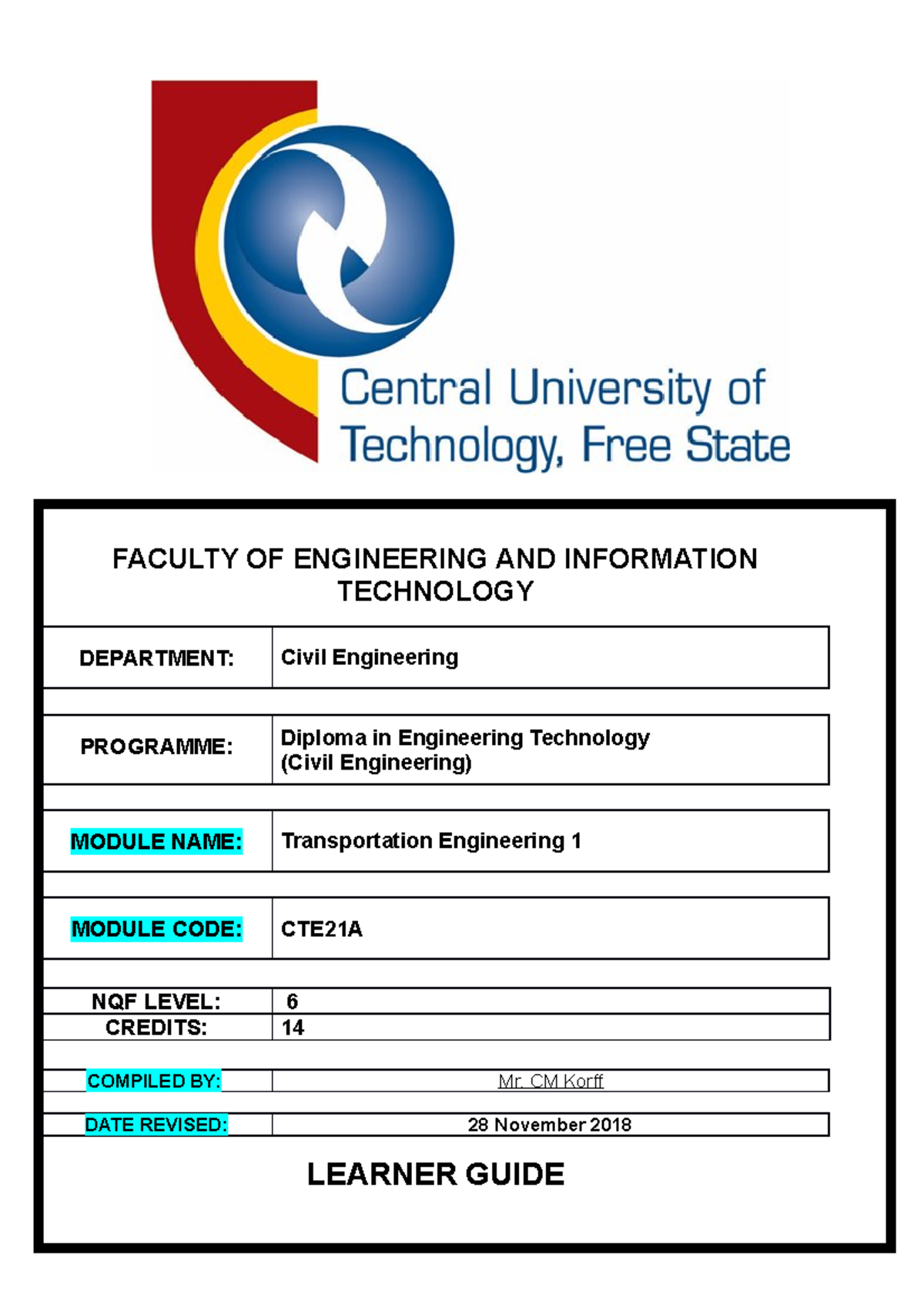 Inbound 5263363772967570869 - FACULTY OF ENGINEERING AND INFORMATION ...