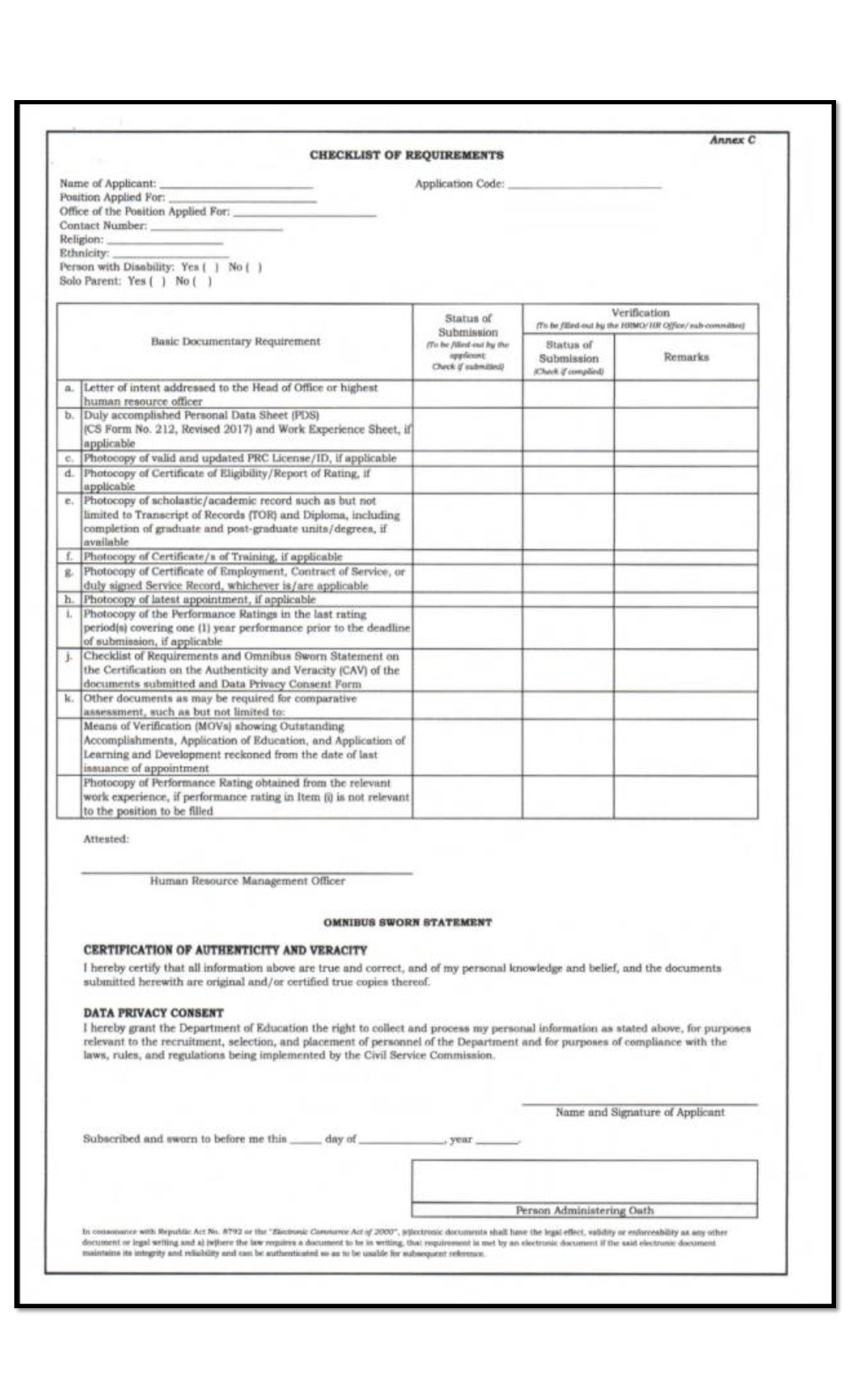 Checklist - ngh - Education, Secondary - Studocu