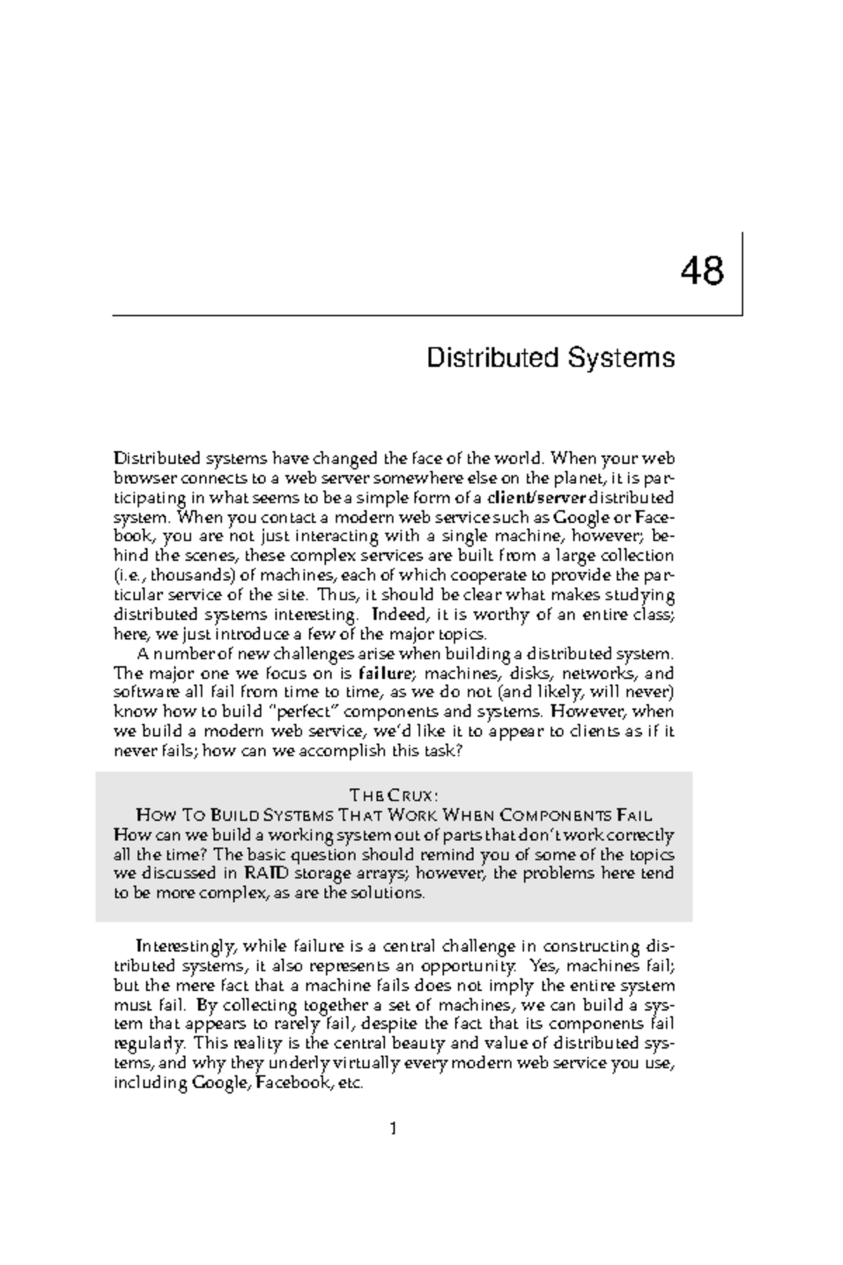 Dist-intro - Operating Systems - 48 Distributed Systems Distributed ...