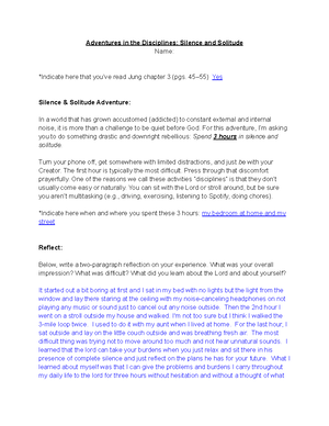 Week 4 reading outline CODS - God’s Sovereignty and Human Freedom ...