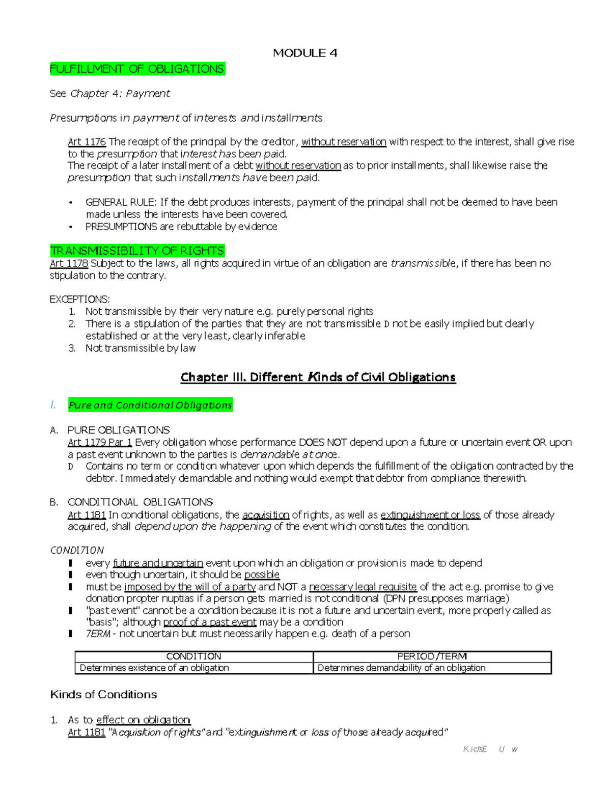 Module-4-pdf - instructional materials - MODULE 4 FULFILLMENT OF ...