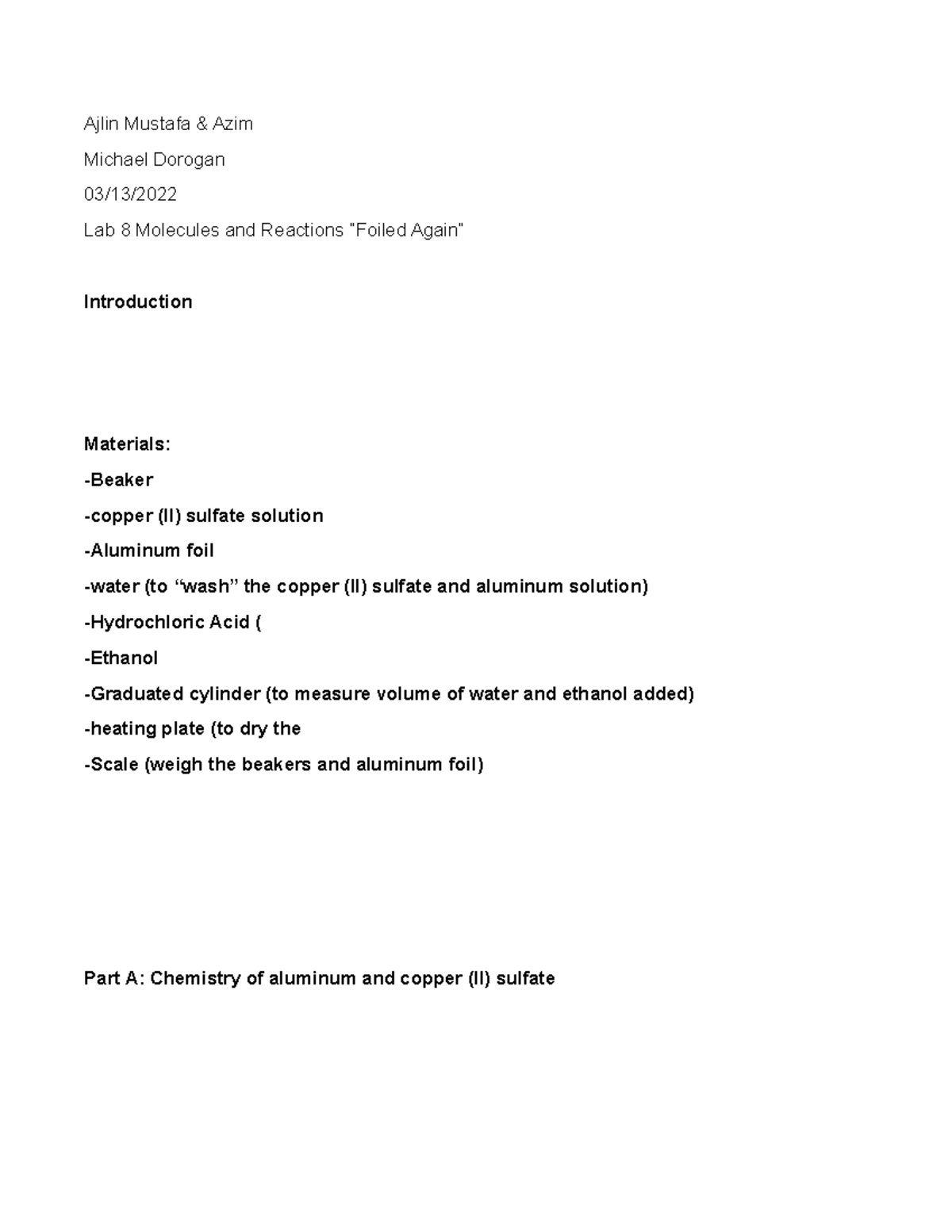 Lab 8 in person lab report - Ajlin Mustafa & Azim Michael Dorogan 03/13 ...