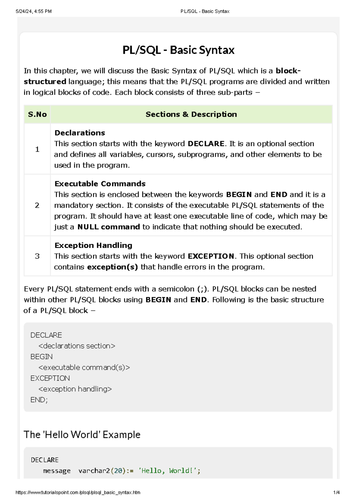 Structured query Language- with proper Introduction-Also programming ...