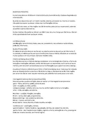 Modelo SOAP - dicas - Material para complementação de exame fisico ...