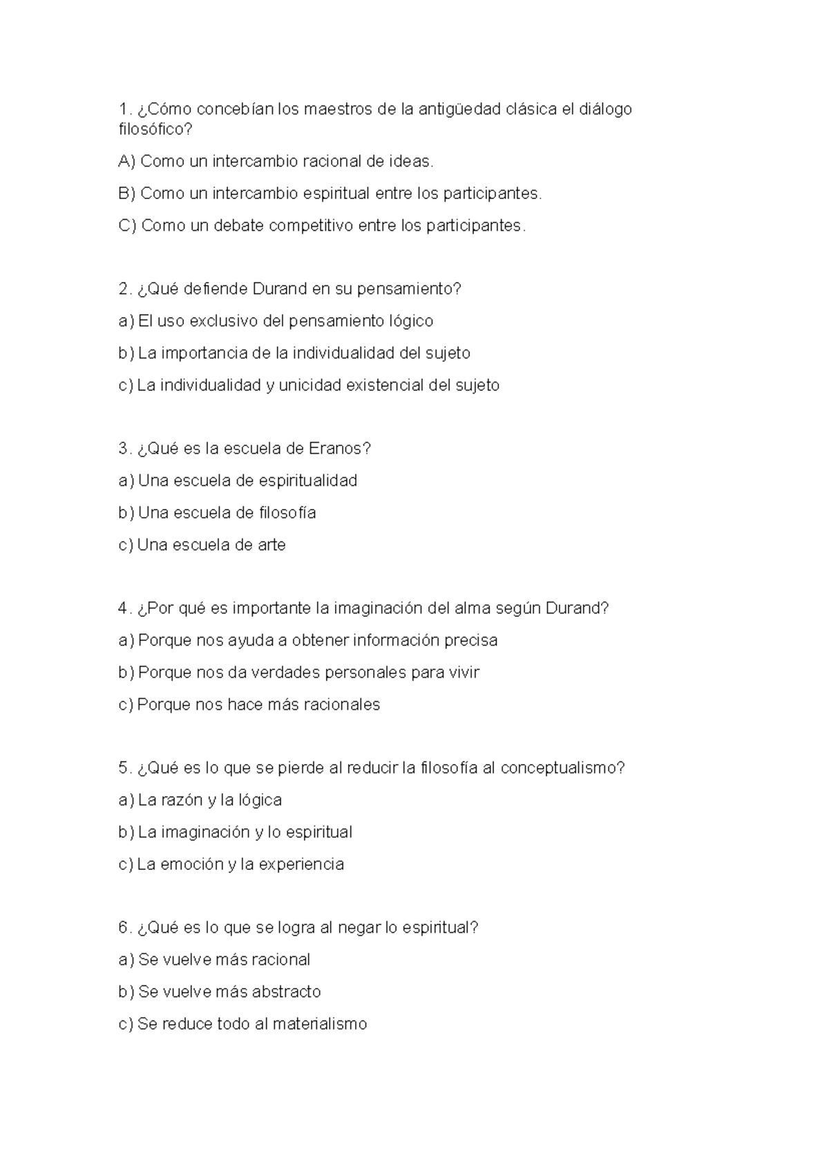 Filoo - EJERCICIOS - ¿Cómo concebían los maestros de la antigüedad ...