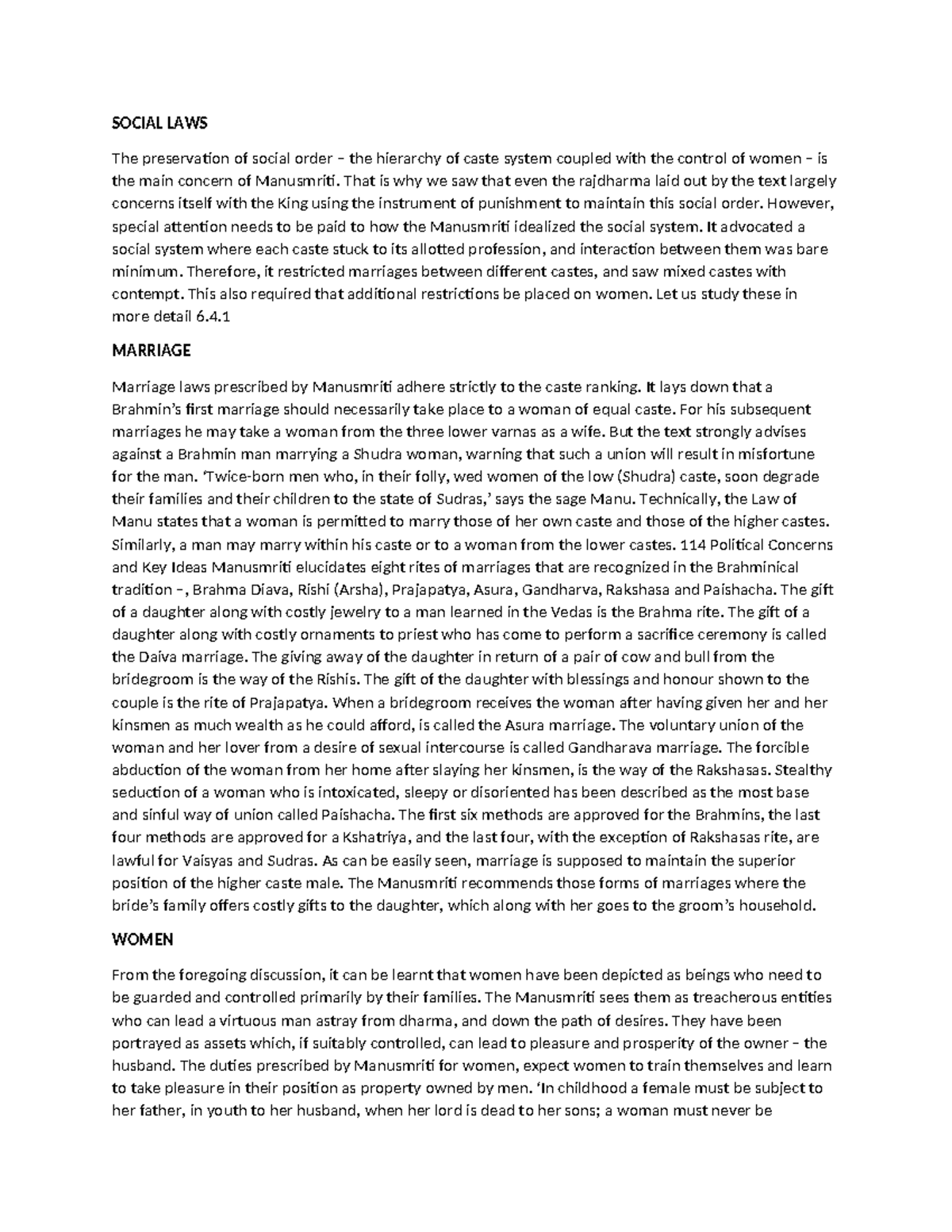 Social LAWS - SOCIAL LAWS The preservation of social order – the ...