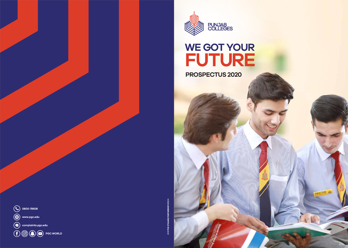 PCG-Prospectus-2020 - HELLO - PROSPECTUS 2020 WE GOT YOUR FUTURE 0800 ...