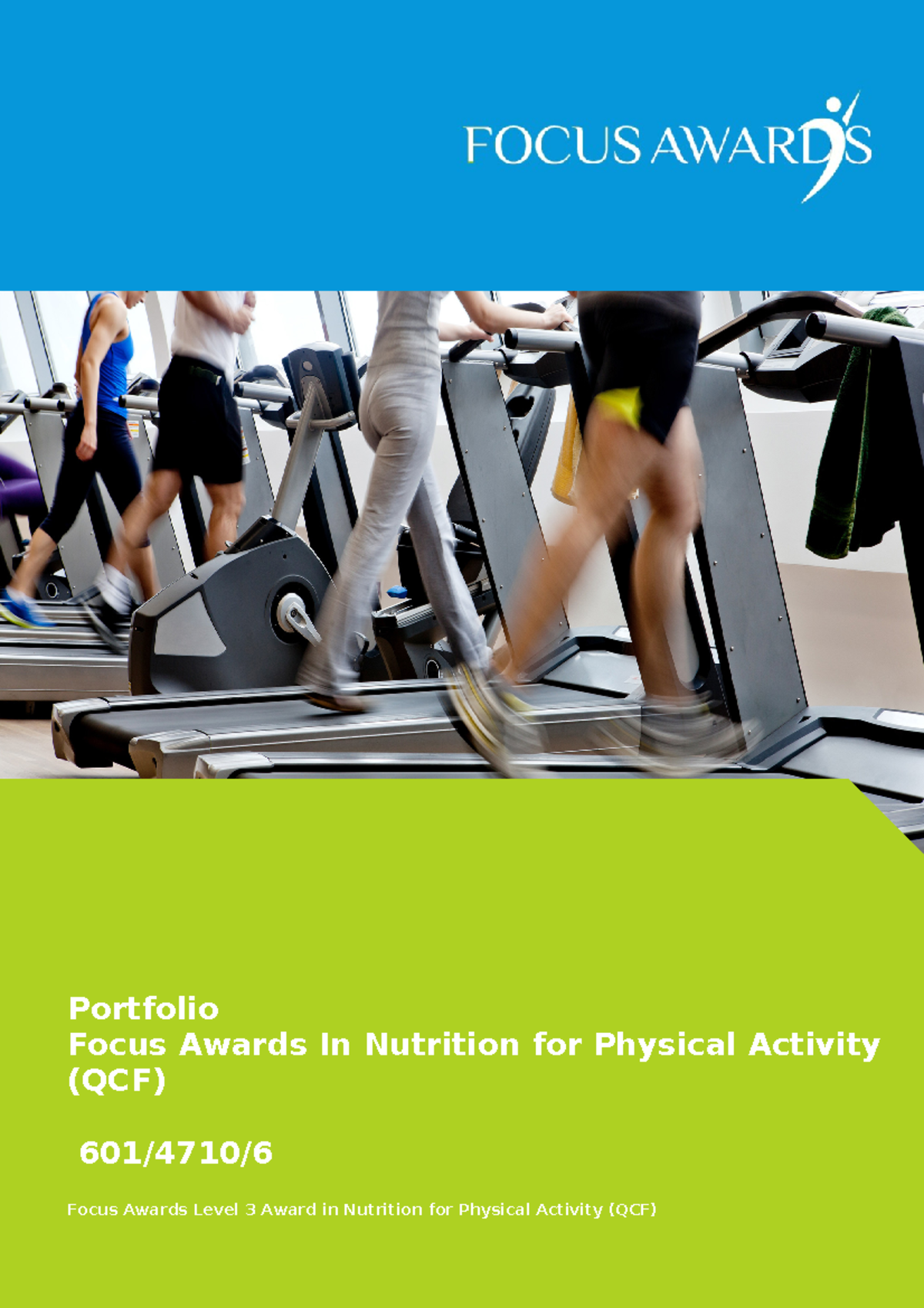 Level 3 Award in Nutrition for Physical Activity - Portfolio V1 - Portfolio Focus Awards In ...