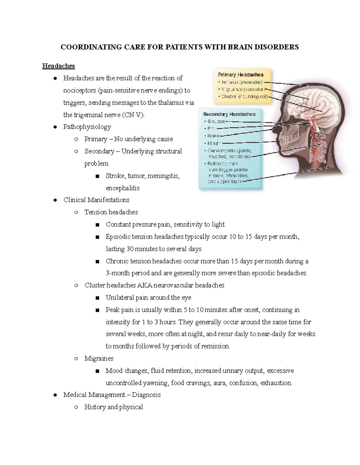 Chapter 36 Coordinating Care for Patients With Brain Disorders ...