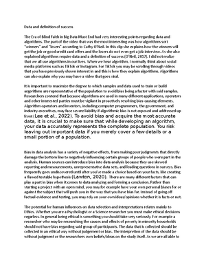 Psy 260 discussion module 1 - Hello everyone, My name is Sarah Hunt ...