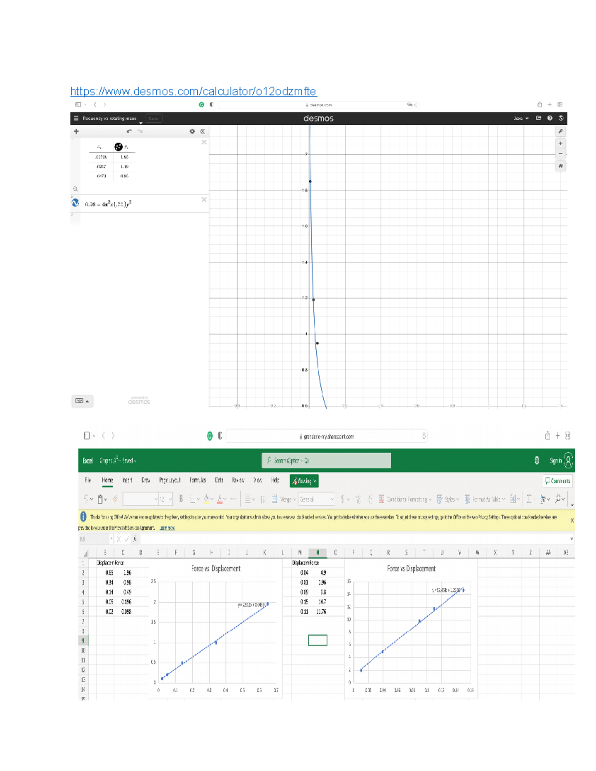 Jaxas Lab Graphs questions - desmos/calculator/o12odzmfte YOUR ...