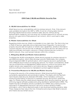 D372 Task 2 - Passed - Peter Abraham Introduction to System Thinking D ...